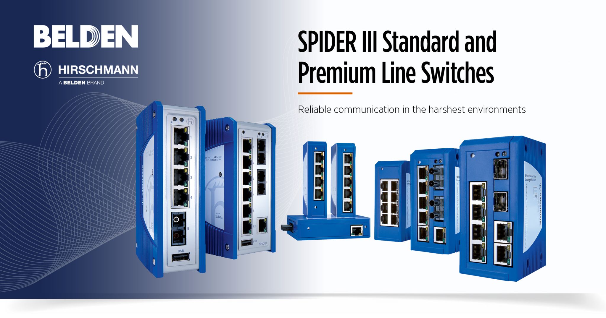 SPIDER Switches in Industrial Automation: Belden Extended Portfolio ...
