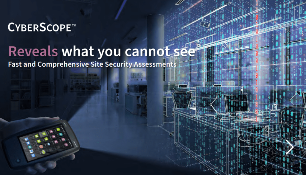 Assess Site Cybersecurity with CyberScope from NetAlly - KnowHow